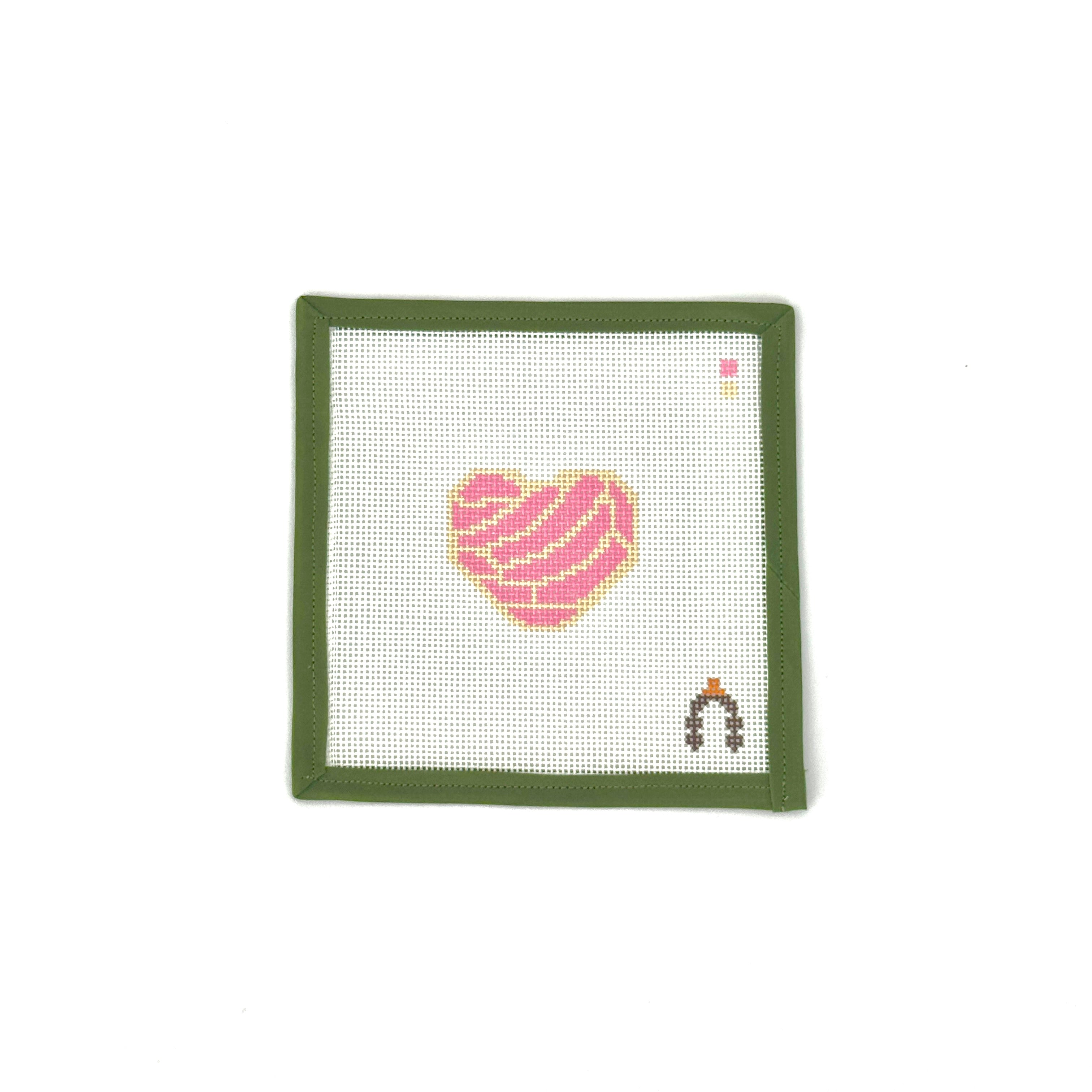 Pink Concha Heart – Imilla Designs Company